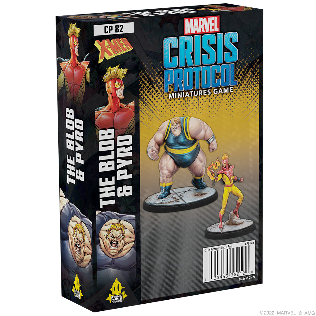 Atomic Mass Games - Marvel Crisis Protocol: The Blob & Pyro Character ...
