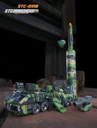 TFC - STC-01NB Supreme Tactical Commander (Nuclear Blast Version) – Ages Three and Up